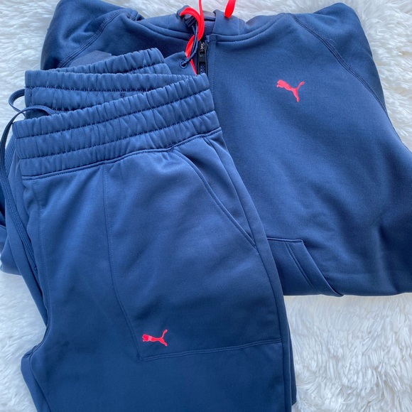 Puma | Jackets & Coats | New Puma 2 Piece Training Outfit Pants And ...